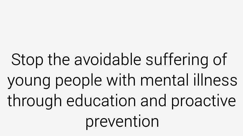 Petition · Stop the avoidable suffering of young people with mental ...