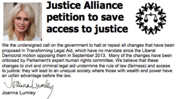 Petition · Save legal aid to protect access to justice for all - United ...