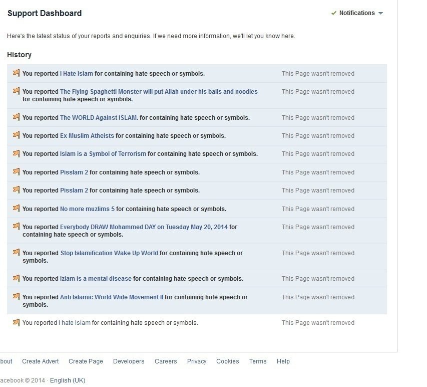 Petition · Remove "Pisslam 2" and ALL other hate groups/pages - United ...
