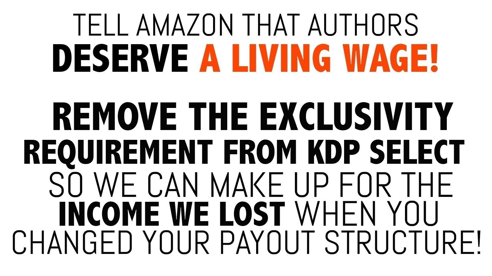 Petition · Amazon: Remove the exclusivity requirement from Select so ...