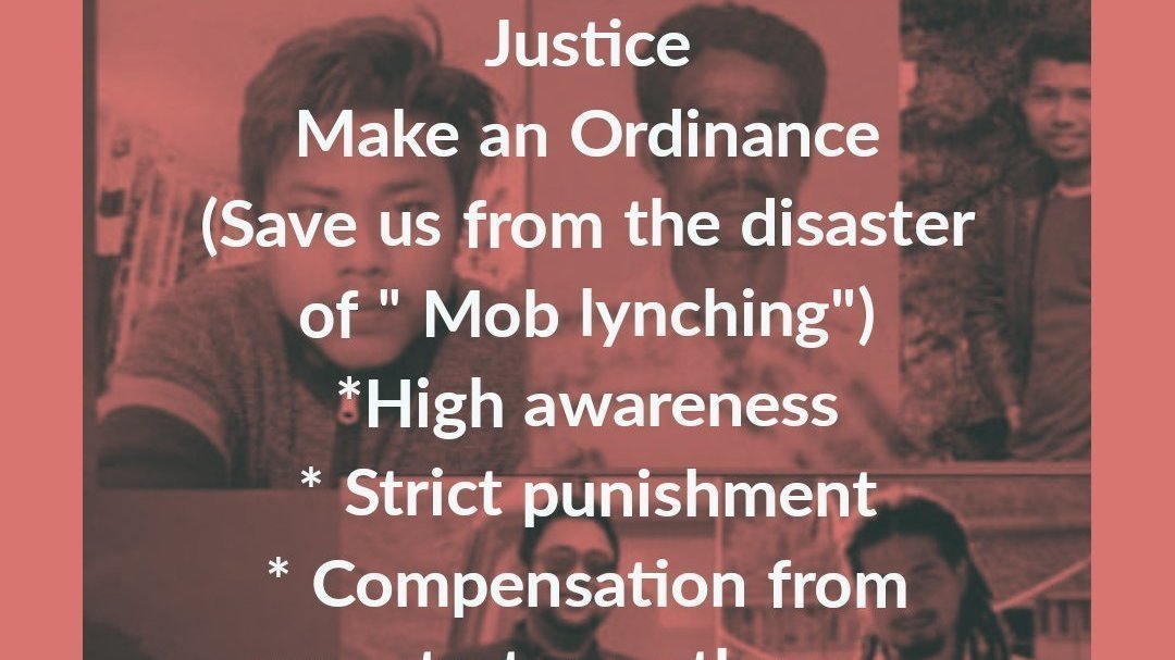 Petition · Make an Ordinance-> Stop mob lynching-> Justice for Ritupon ...