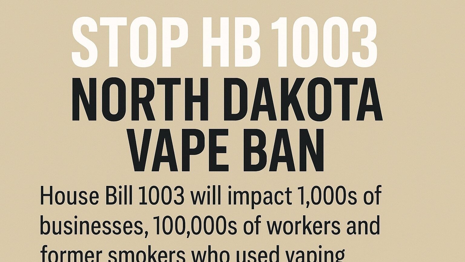 Petition · Reverse the Imminent Ban on Vaping Highlighted in Bill ...