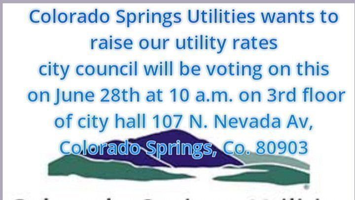 Petition · Colorado Springs Utility increase rates - United States ...