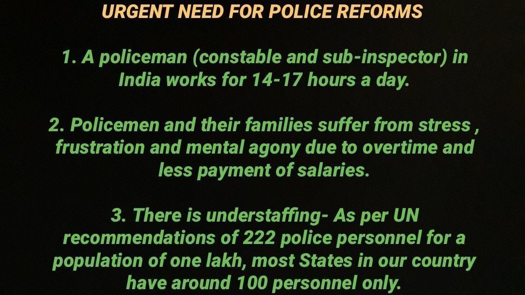 Petition · Need for Police Reform - India · Change.org