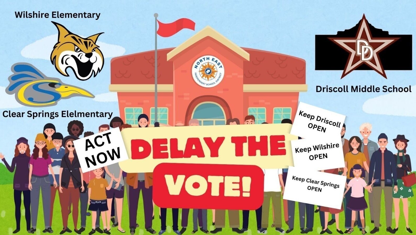 Petition · Delay the Vote on Closing 3 Local Schools - San Antonio ...