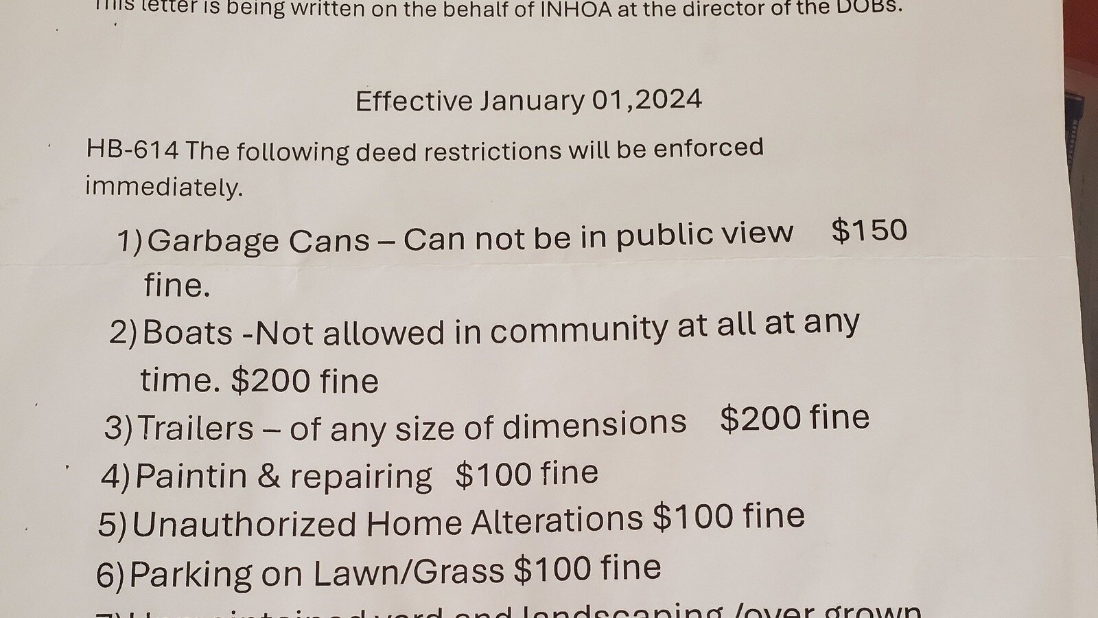 Petition · Petition for Re-Election of Inwood North HOA Board - United ...
