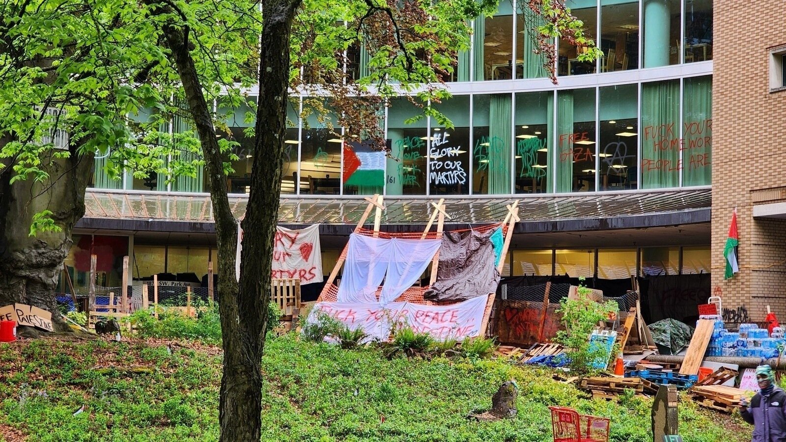 Petition · Remove Destructive Protestors from Millar Library - Portland ...