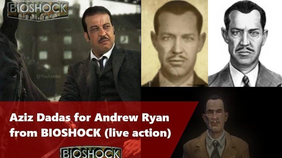 Pétition · Aziz Dadas for Andrew Ryan (live action) - Maroc · Change.org