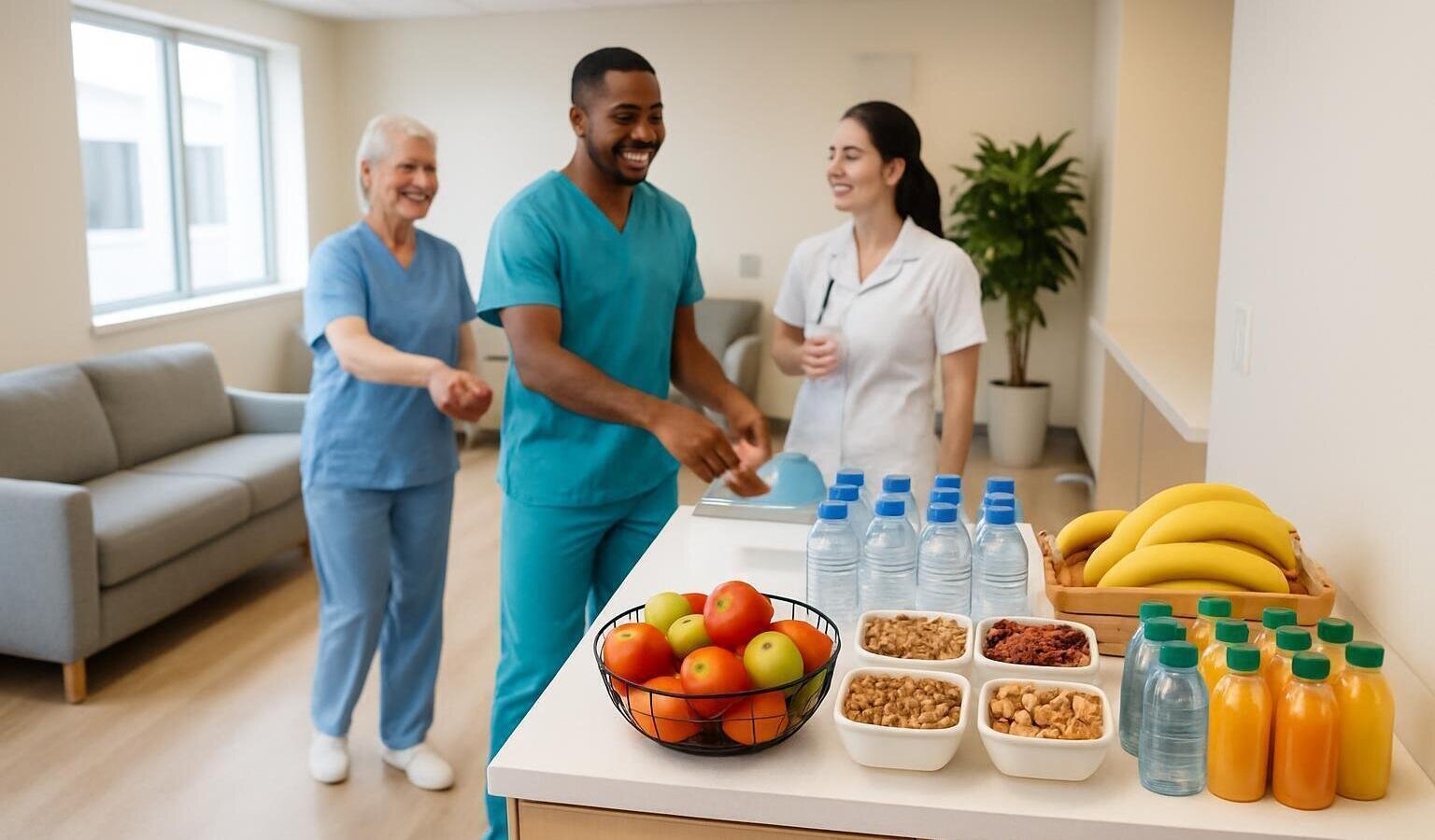 Petition · Provide free healthy snacks and drinks for hospital staff ...