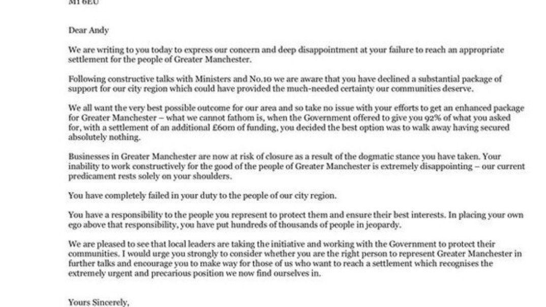 Petition · Not in our name Mark Logan: Bolton North East supports Andy ...