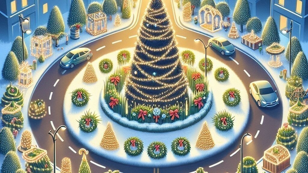 Petition · Decorate Rhonda, Our Roundabout, for Holidays Like Riverside ...