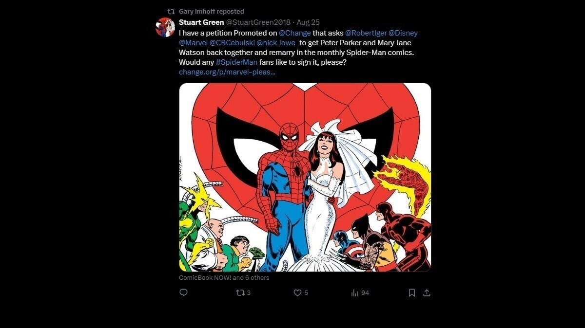 Petition update · Harry Osborn voice actor Gary Imhoff shared our link ...