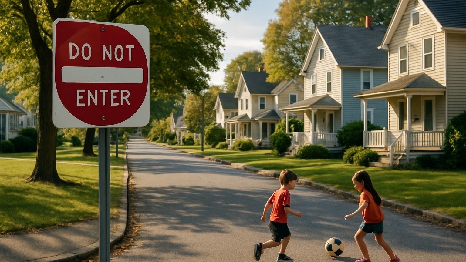Petition · Install 'Do Not Enter' signs on cut through streets in West ...