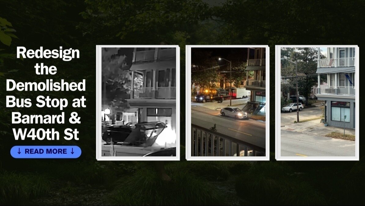 Petition · Request Savannah Officials Redesign the Bus Stop at Barnard ...