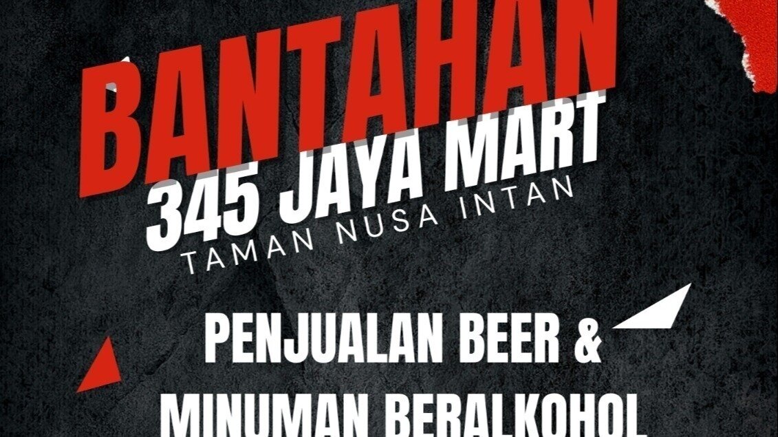 Petition · BANTAHAN PENJUALAN BEER DAN MINUMAN BERALKOHOL DI PREMIS 345 ...