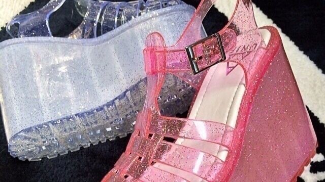 Petition · Bring back the Unif jelly platform shoes - United States ...