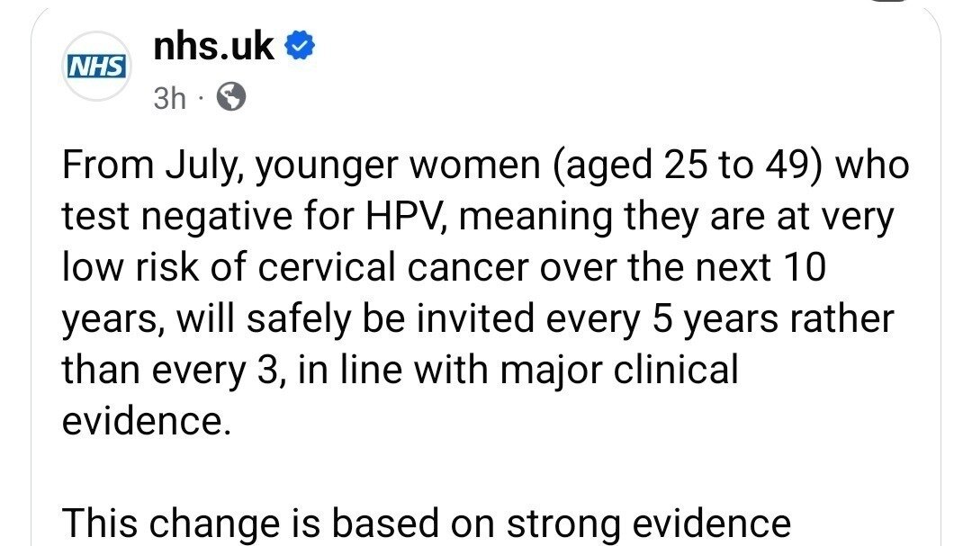 Petition · Revert NHS Smear Test Screening to Every Three Years ...