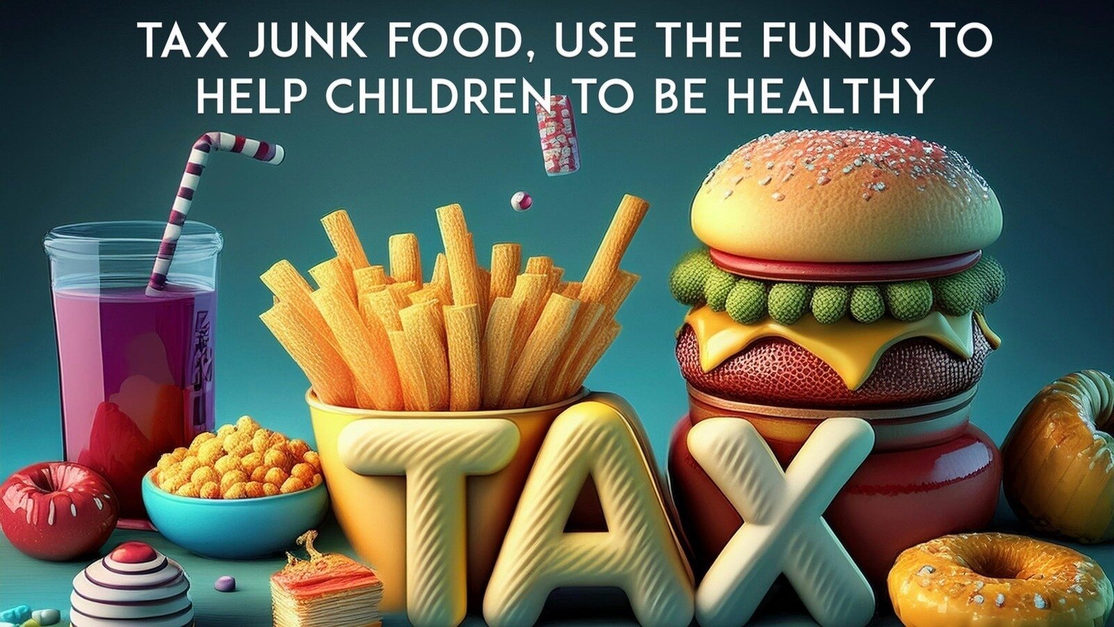 Petition · Tax Big Tech & Junk Food to Fund Children's Health & Well ...