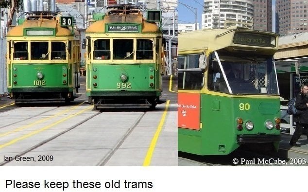 Petition · Keep our older Z1, Z2 and W class trams · Change.org
