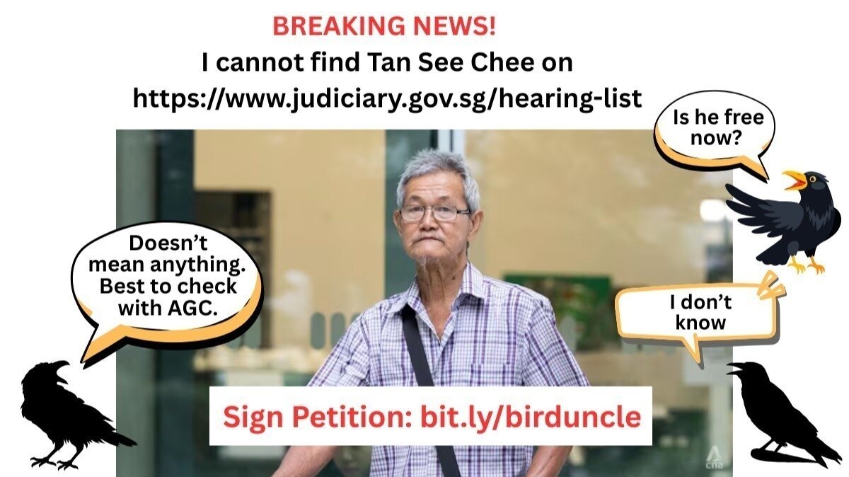 Petition update · I cannot find Tan See Chee on https://www.judiciary ...