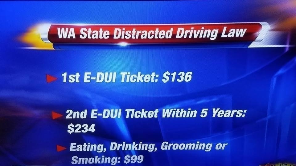 Petition · Rewrite Washington States Distracted Driving Law. - United ...
