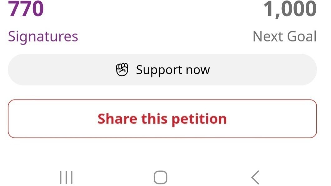 Petition update · Look how well this petition is doing. Thank you all for helping and making a ...