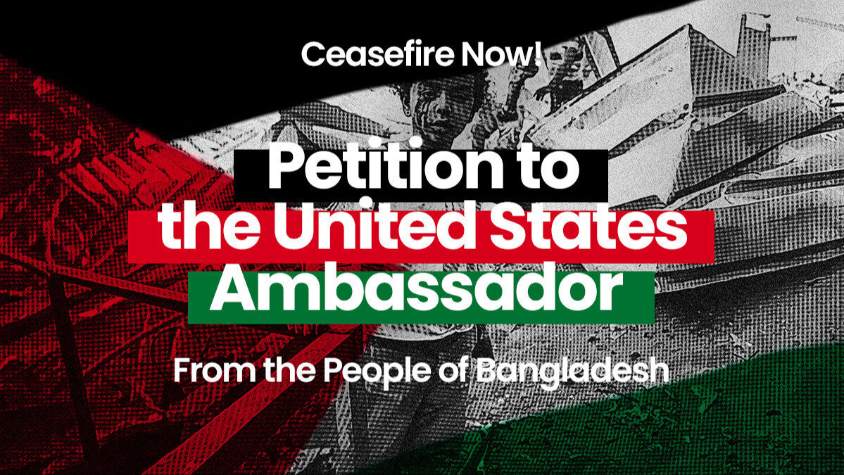 Petition · To the United States Ambassador, from the people of ...