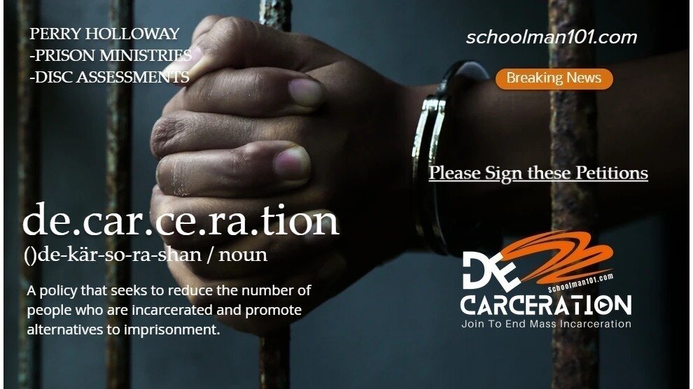 Petition · From Mass Incarceration to Decarceration - United States ...