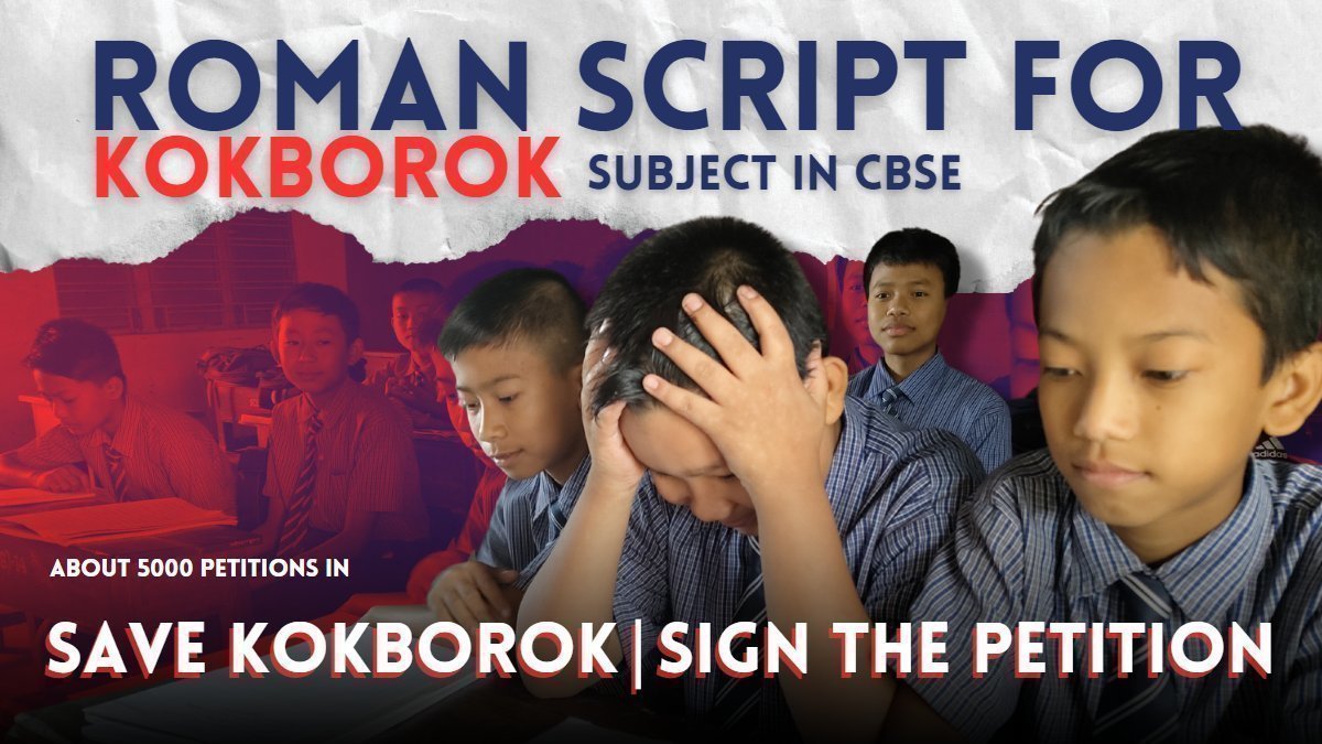 Petition · ROMAN SCRIPT FOR KOKBOROK SUBJECT IN CBSE - India · Change.org