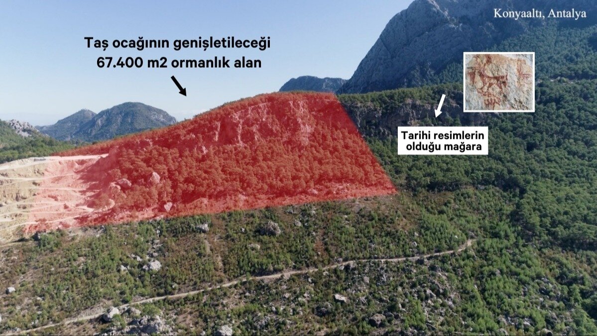 Kampanya · 67 . 400 m² Orman ve Tarihi Karaindibi Mağarası Kalker ...