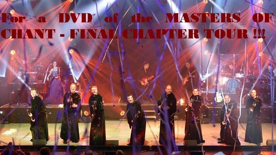 Petizione · DVD of the MASTERS OF CHANT FINAL TOUR !!! - Italia ...