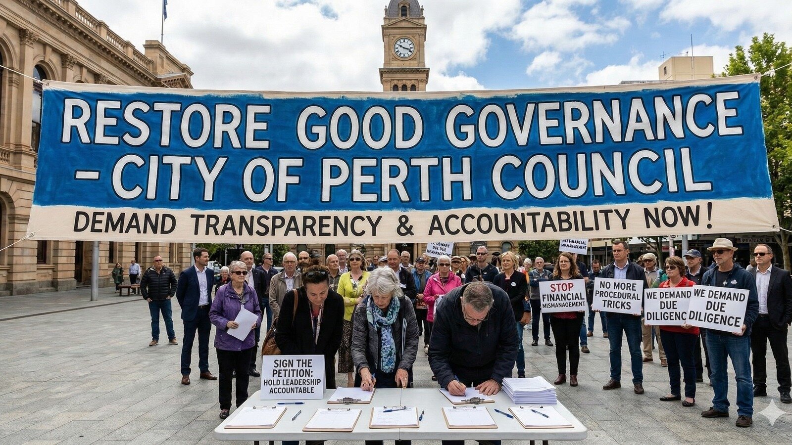 Petition · A Vote of No Confidence in the Lord Mayor of the City of ...
