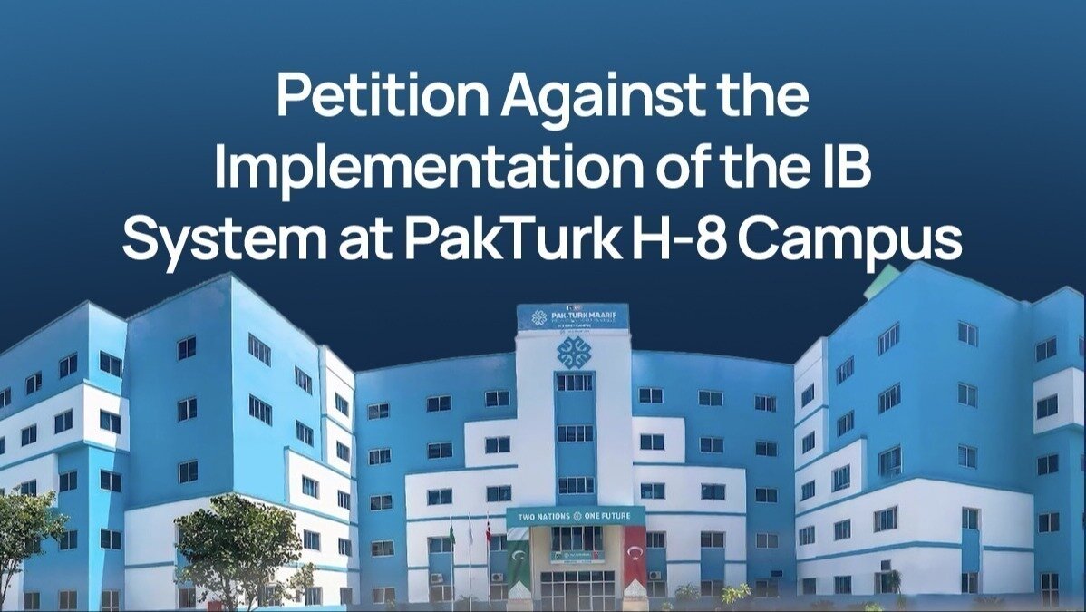 Petition · Petition Against the Implementation of the IB System at ...