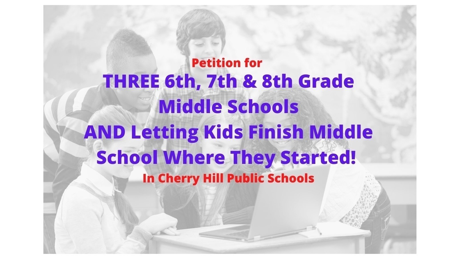 Petition · Petition FOR three 6th-8th GR Buildings AND Letting Kids ...
