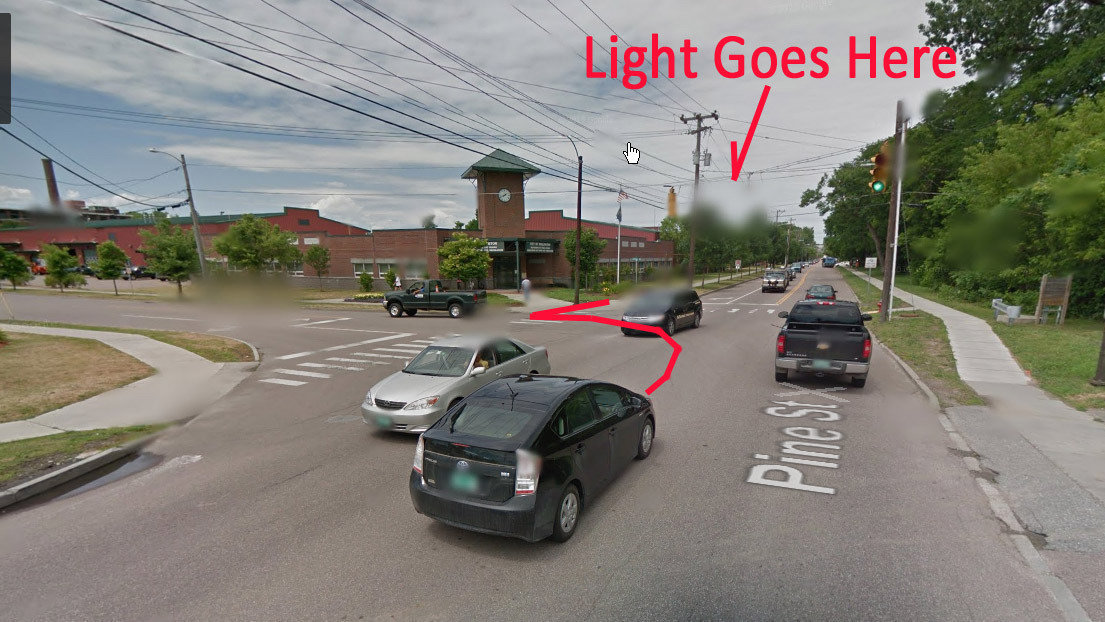 Petition · Add a northbound left turn light at Lakeside Ave. and Pine ...