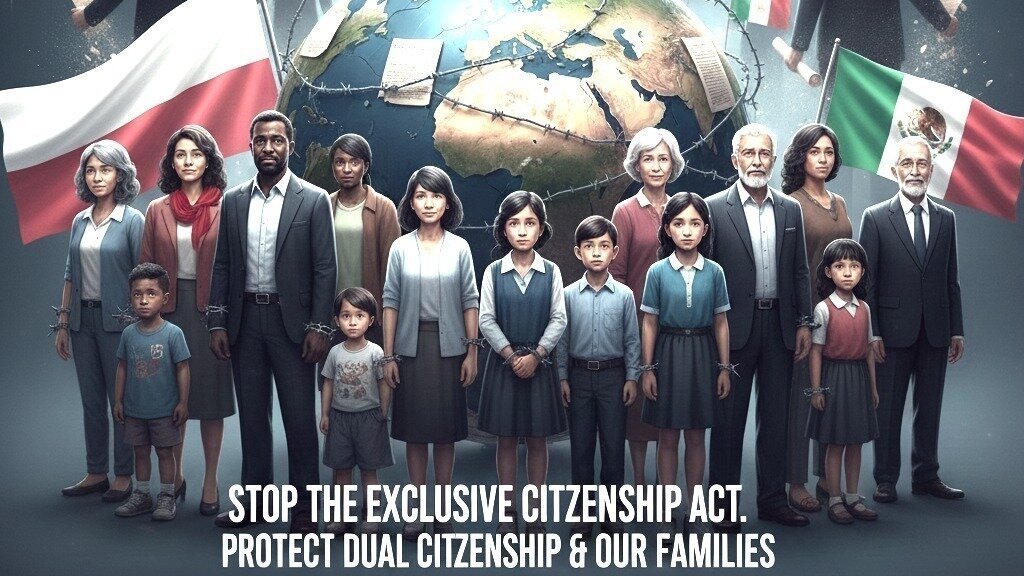 Petition · Stop the Exclusive Citizenship Act—Protect Dual Citizens and ...