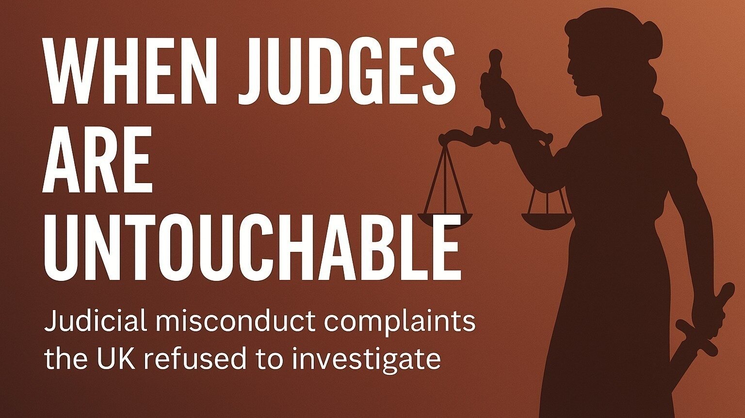 Petition update · 🧱 UPDATE: I Filed Complaints Against 8 Judges — They ...