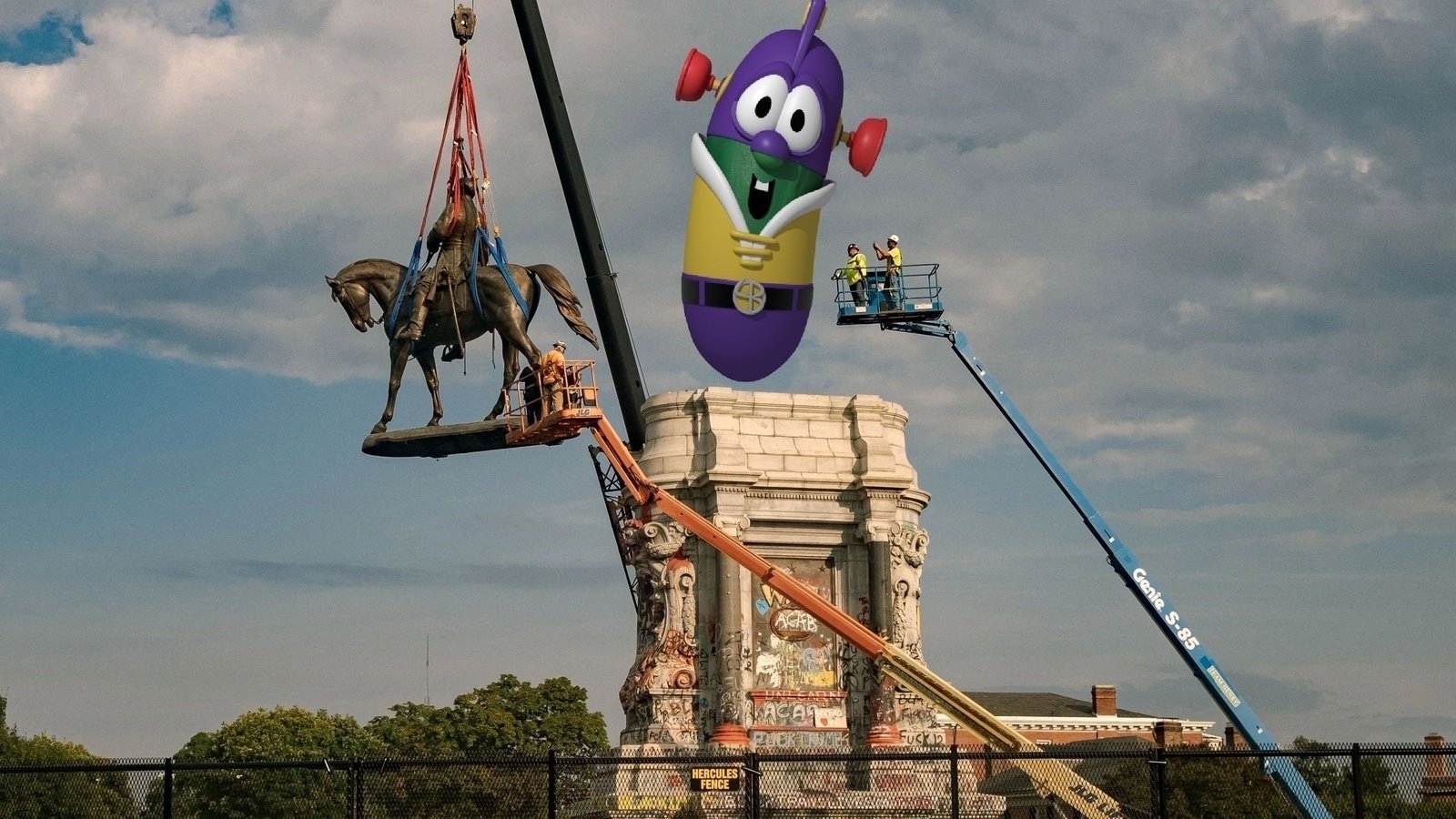 Petition · Resurrect a Larry Boy statue in place of the Richmond Robert ...