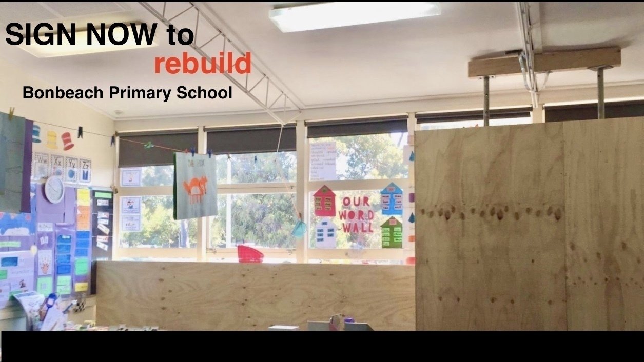 Petition · Rebuild Bonbeach Primary School - Bonbeach, Australia ...