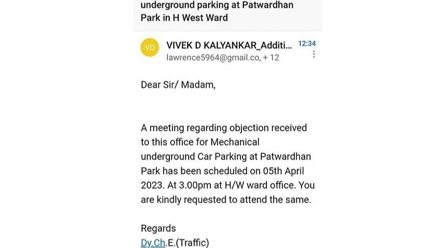 Petition update · BMC calls citizens to discuss objections for the ...