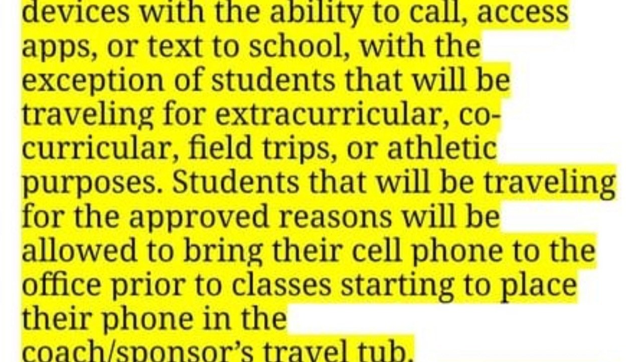 Petition · Allow phones on campus. - Brush, United States · Change.org