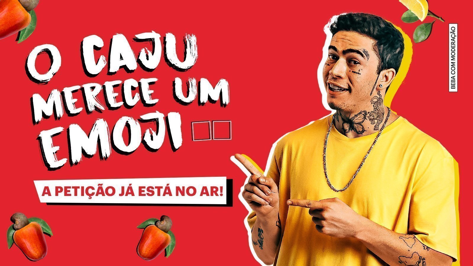 Abaixo-assinado · O Caju merece um emoji! - Brasil · Change.org