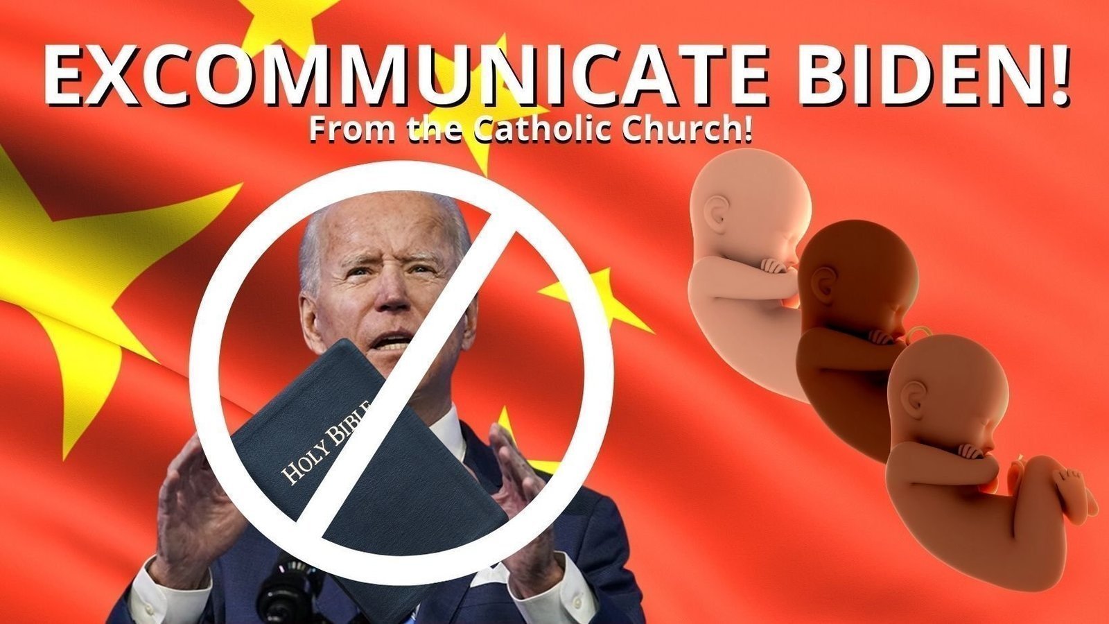 Petition · EXCOMMUNICATE JOE BIDEN FROM THE CATHOLIC CHURCH - United ...