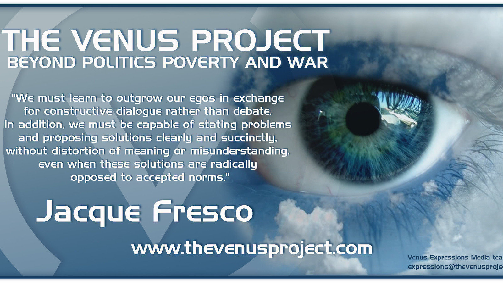 Petition · The Venus Project: A better system for living , A better way ...
