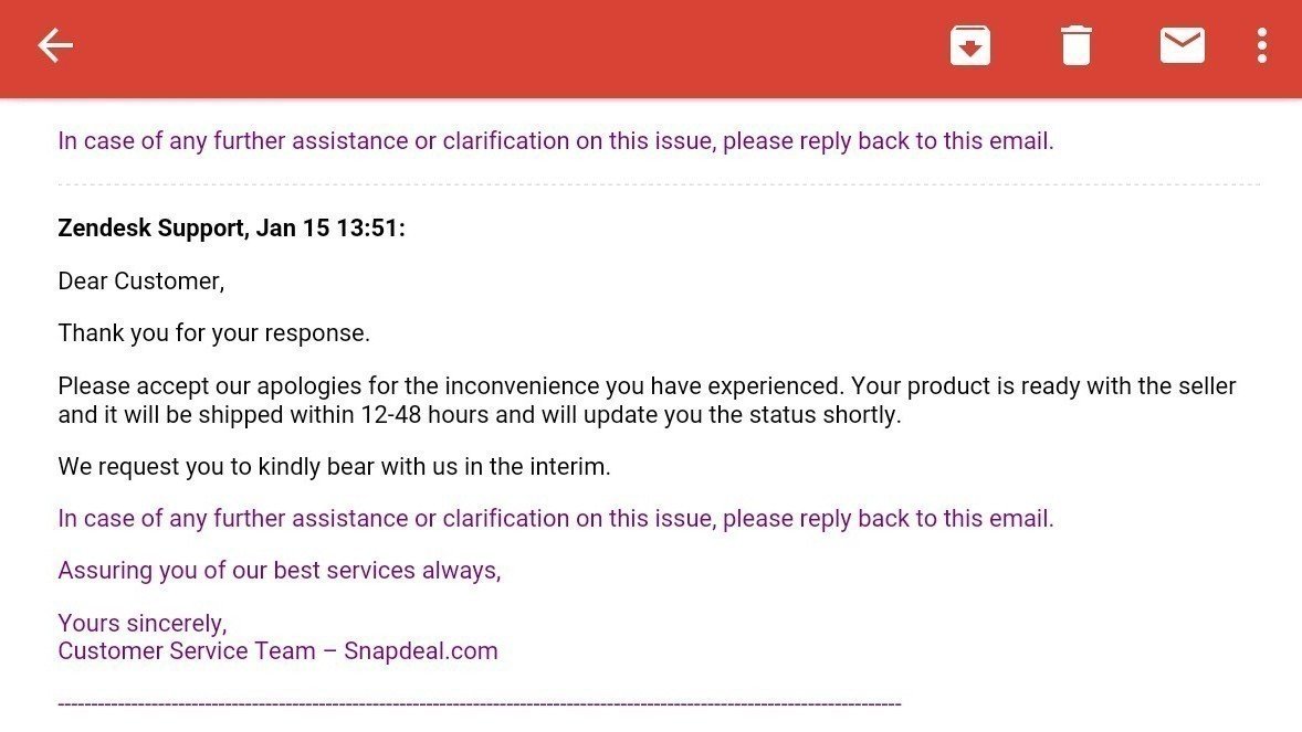 Petition · Stop cheating customers through e commerce ! - India ...