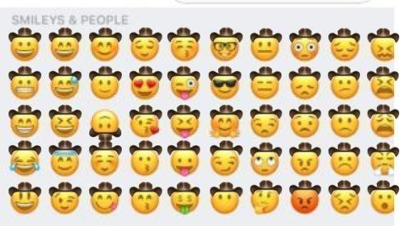 Petition · make an emoji keyboard with just cowboy hats - United States ...