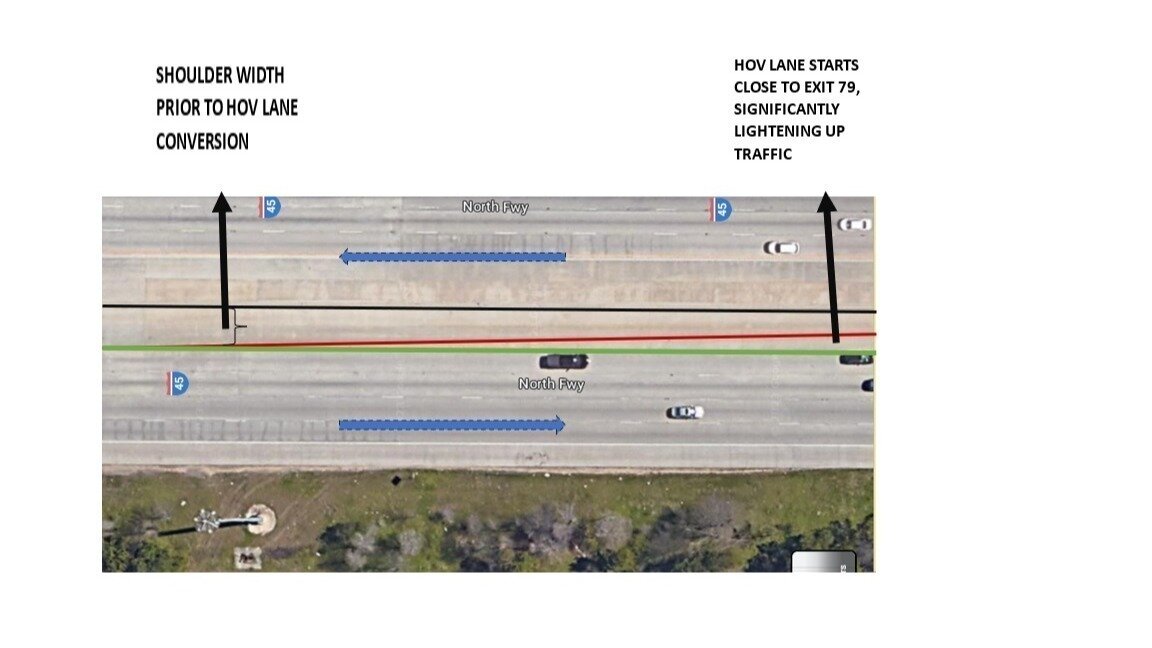 Petition · Convert Left Shoulder into HOV Lane on I-45 Southbound from ...