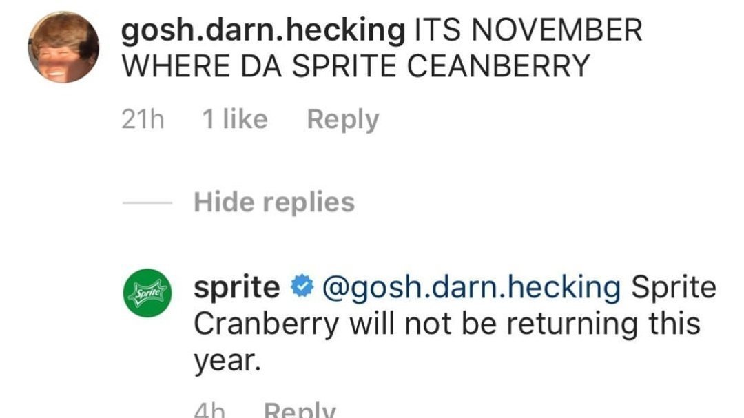 Petition · Sprite selling Sprite Cranberry this year - United States ... Petition · Sprite selling Sprite Cranberry this year - United States ...