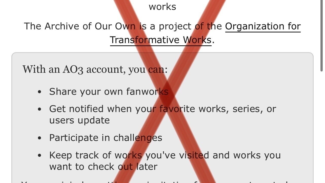 Petition · NO MORE AO3 - Canada · Change.org