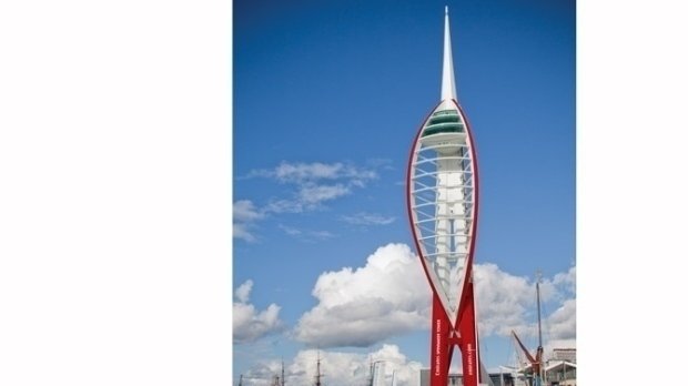 Petition · Say "No" to a red and white Spinnaker Tower - Cornholme ...